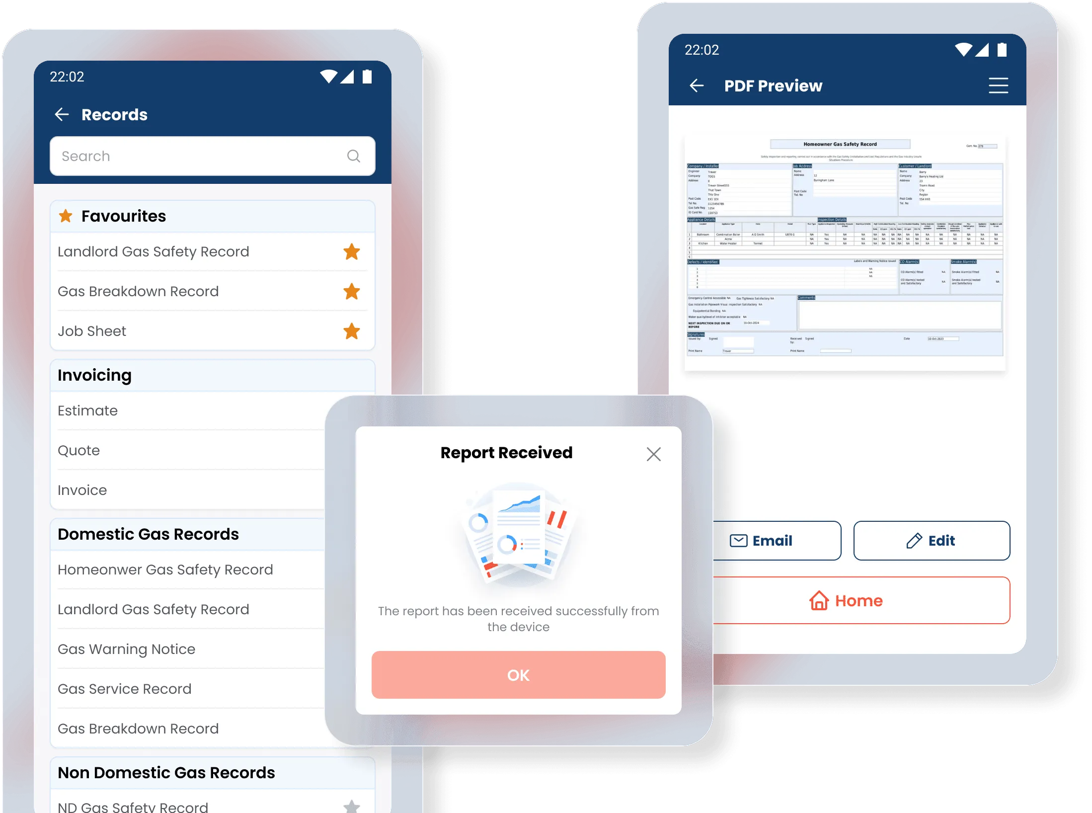 Gas Engineer Software For Sole Traders - Gas Engineer Software