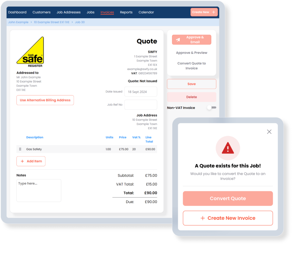 How To Quote a Heating & Plumbing Job - Gas Engineer Software