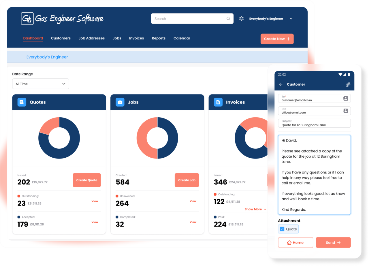 #1 App for Gas Engineers / Heating & Plumbing Professionals